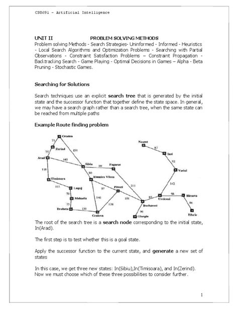 Ai Unit2 Anna University Notes Pdf Algorithms And Data Structures