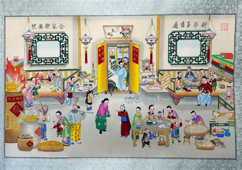 年画话年莲年有馀杨柳青里的津味文化 新华网客户端