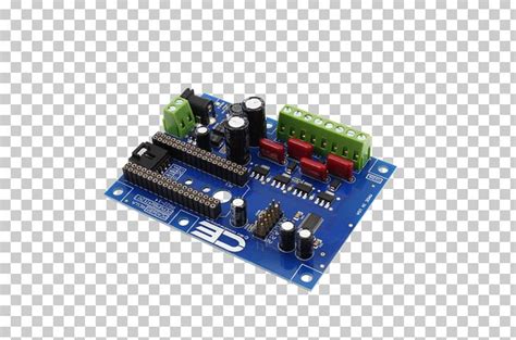 Microcontroller Electronics Relay Electronic Component Transistor Png