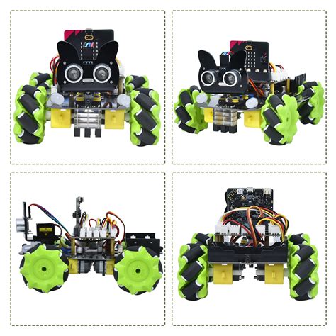 Microbit V2 Robot Car Kit Smart Diy Fun For All Ages