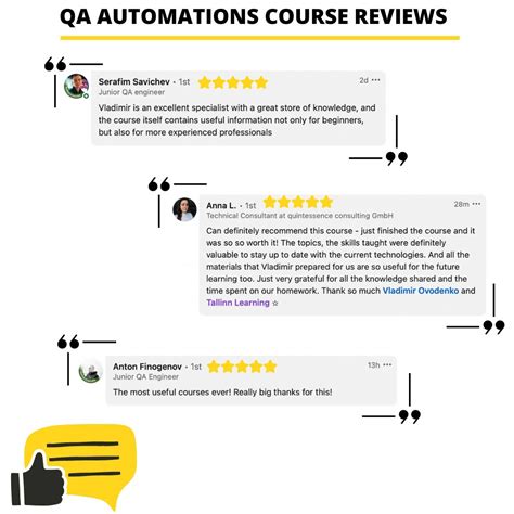 Tallinn Learning On Linkedin Automation Qa Elearning