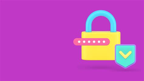 Data Protection Password Identification Access Information Security 3d