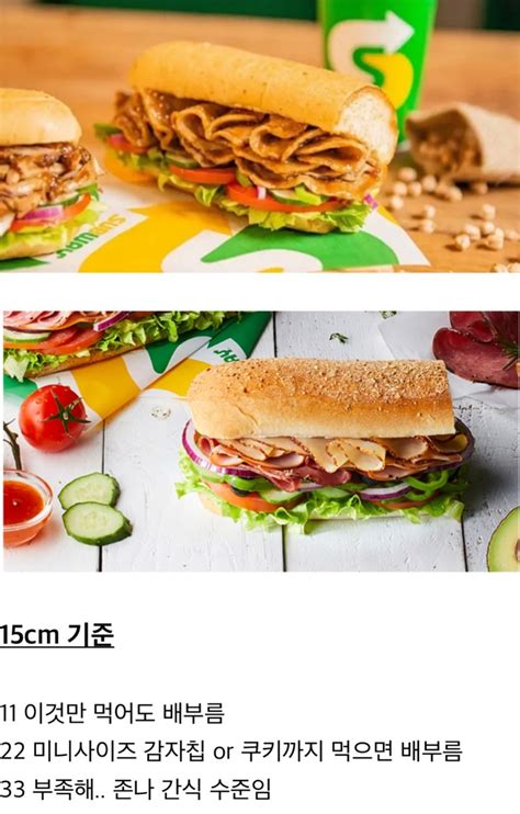 현재 반응 갈리는 서브웨이 한끼 논쟁