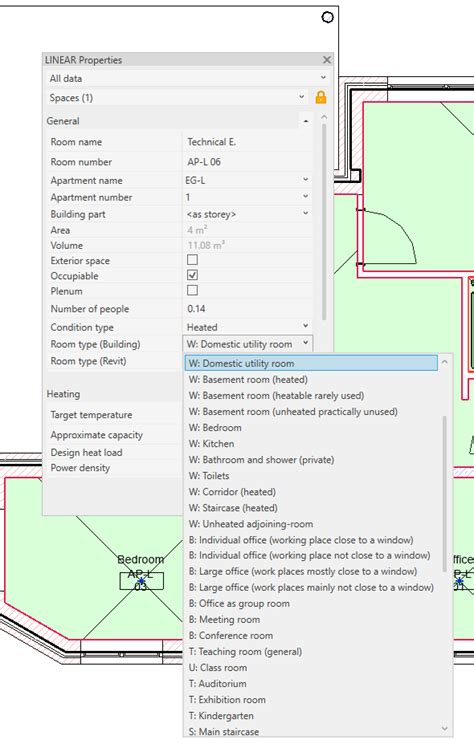 About The Properties Knowledge Base Revit Linear