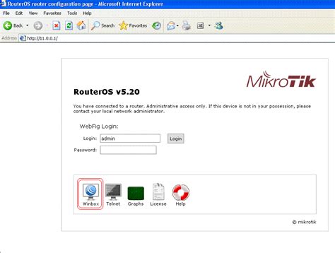 Mikrotik Winbox