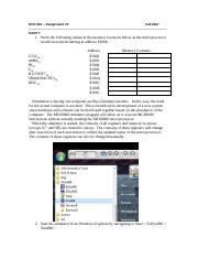 Ece 242 Assignment 2 Pdf ECE 242 Assignment 2 Fall 2017 PART I 1 Write The Following
