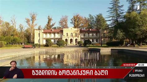 ზუგდიდის ბოტანიკური ბაღი Youtube