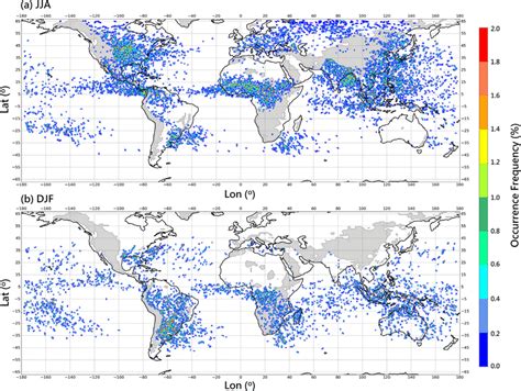 Geographical Distribution Of The Probability Of MCS Occurrence Download Scientific Diagram