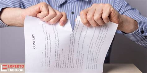 Terminación Del Contrato De Trabajo Experto Laboral