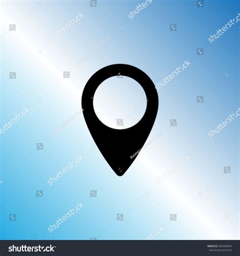 Marker Icon Cursor Vector Illustration Stock Vector Royalty Free Shutterstock