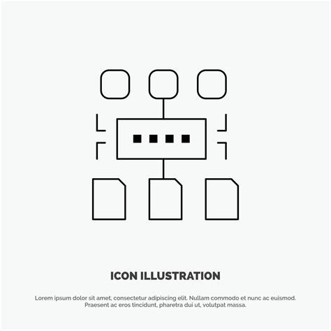 Algorithm Program User Document Vector Line Icon 19112863 Vector Art At Vecteezy