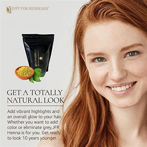 Just For Redheads Henna Hair Color For Redheads 100 Pure Henna No