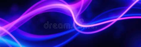 Colorful Abstract Light Waves Creating A Dynamic Visual Effect In A