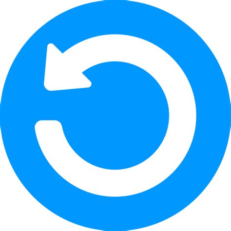 Refresh Arrow Generic Color Fill Icon