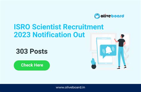 Isro Scientist Recruitment 2023 Notification Out For 303 Posts