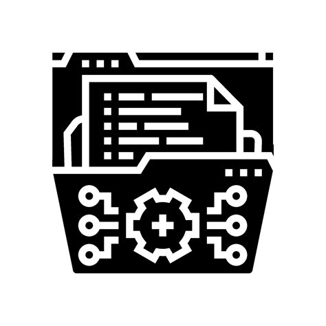 System Documentation Analyst Glyph Icon Vector Illustration 33064389 Vector Art At Vecteezy