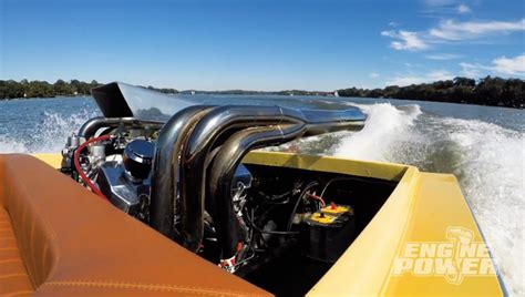Launching A 680hp Big Block Chevy Jet Boat Video Engine Power