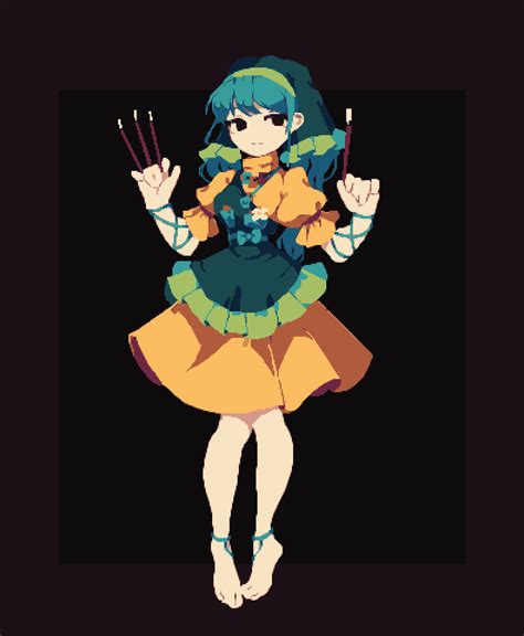 Haniyasushin Keiki Touhou Drawn By 4qw5 Danbooru