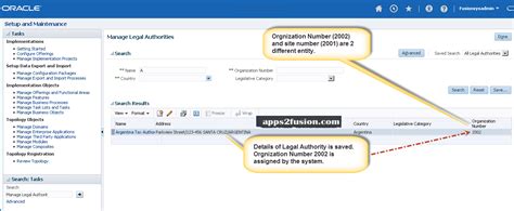 Oracle FUSION Apps LEGAL ENTITIES IN ORACLE FUSION FINANCIALS