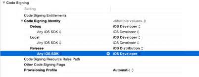 Ios Xcode6embedded Binary Is Not Signed With The Same Certificate As