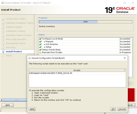 Nabhesh Joshi Oracledba Oracle Database 19c Installation On Linux 7