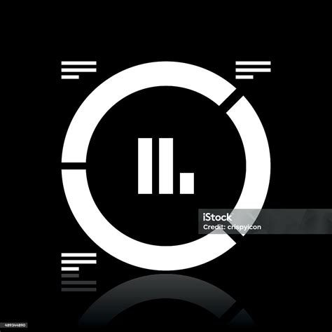 도넛 차트별 아이콘크기 검정색 배경의 인명별 시리즈 2015년에 대한 스톡 벡터 아트 및 기타 이미지 2015년 Donut Chart 검은색 Istock