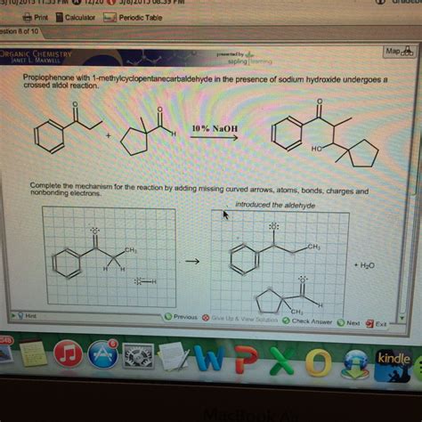Solved Propiophenone With 1 Methylcyclopentanecarbaldehyd