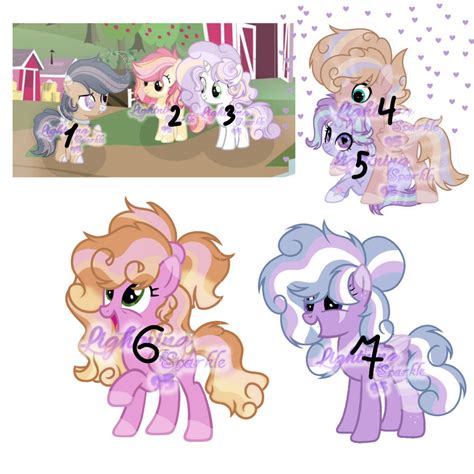 Mlp My Old Adopts Auctions Open By Lightningsparkle95 On Deviantart