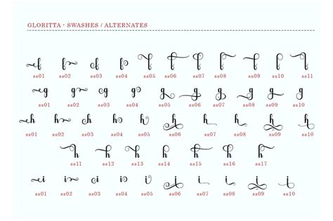 Gloritta Script Font Fonts