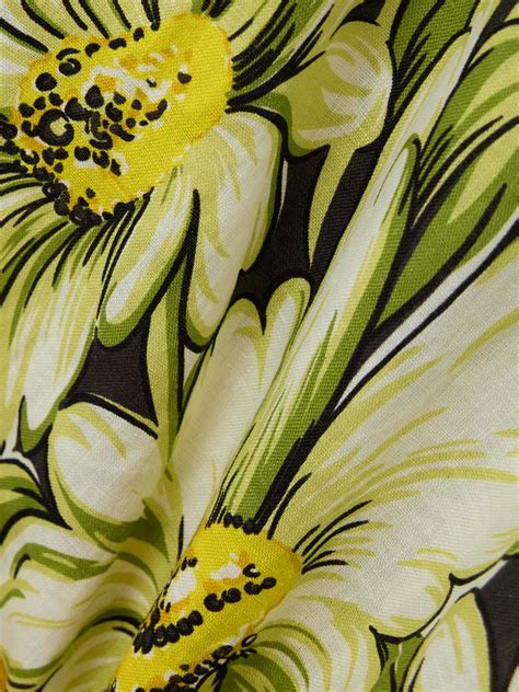 AlÉmais Gisela Belted Floral Print Linen Maxi Shirt Dress Net A Porter