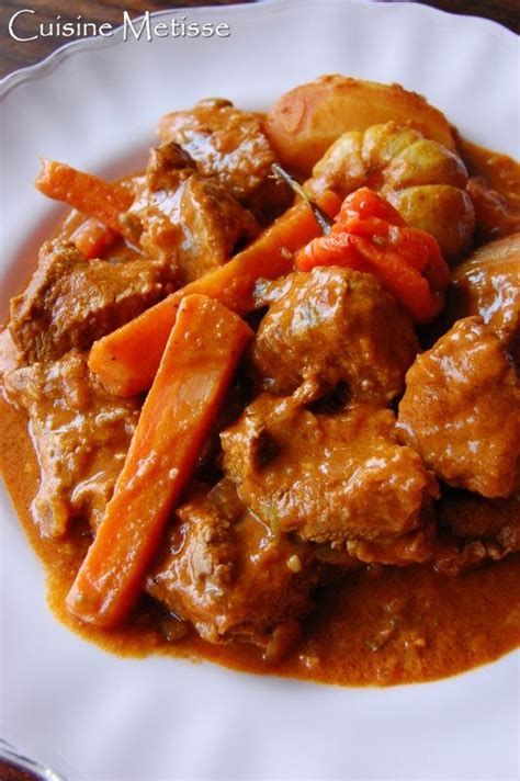 Mafé Boeuf Boeuf Mijoté Aux Cacahuètes Cuisine Metisse