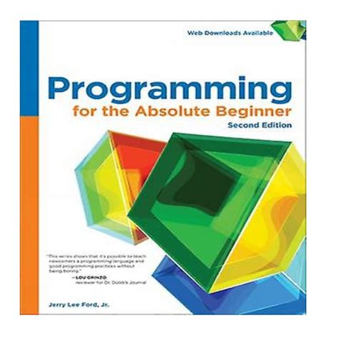 Programming For The Absolute Beginner 2nd Edition Chopbox