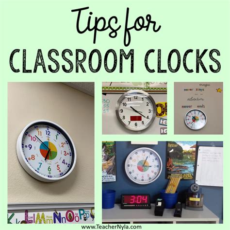 Clock For Classroom Display At Callum Balmain Blog