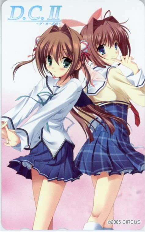 Yahoo オークション [e69 1]d C Ⅱ ダ・カーポⅡ テレカ かゆらゆか