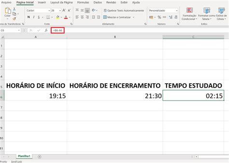 Como Subtrair No Microsoft Excel Porcentagem Horas Datas E Mais