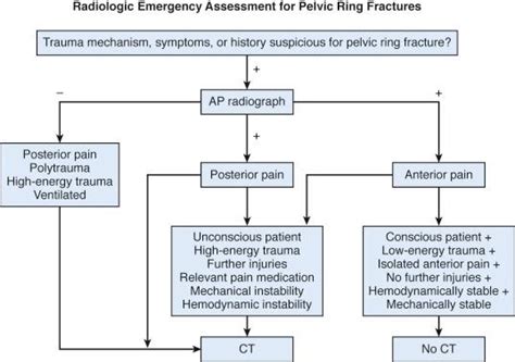 Pelvic Ring Injuries Clinical Tree