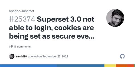 Superset 3 0 Not Able To Login Cookies Are Being Set As Secure Even