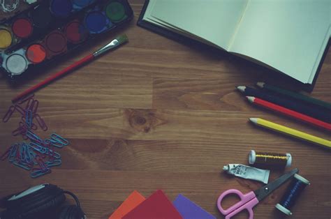 картинки блокнот Таблица книга карандаш ручка щетка цвет Рабочее пространство