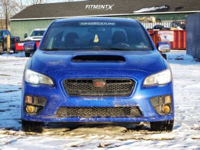 2017 Subaru Wrx Base With 17x8 Sparco Gravel And Continental 245x45 On