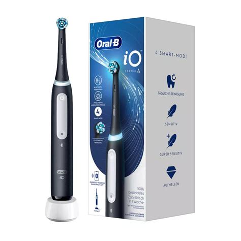 Oral B Io Series 4 Matt Black Elektromos Fogkefe Szájpatik
