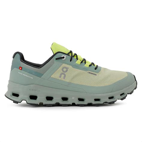 Tênis On Running Cloudvista Waterproof Masculino Verde