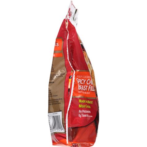 Tyson Fully Cooked Portioned Spicy Chicken Breast Fillets 25 Oz Shipt