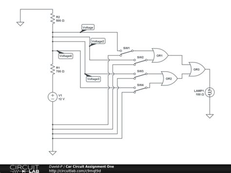 Assignment Car Circuit Circuitlab