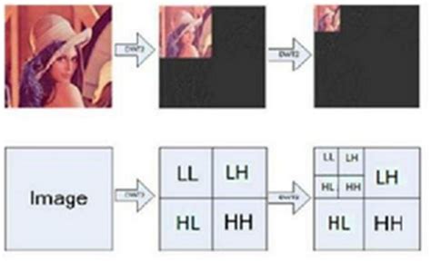 Two Level Two Dimensional Dwt Download Scientific Diagram