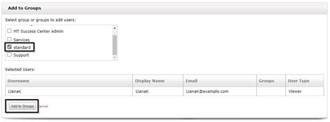 add and remove users from groups expert success center