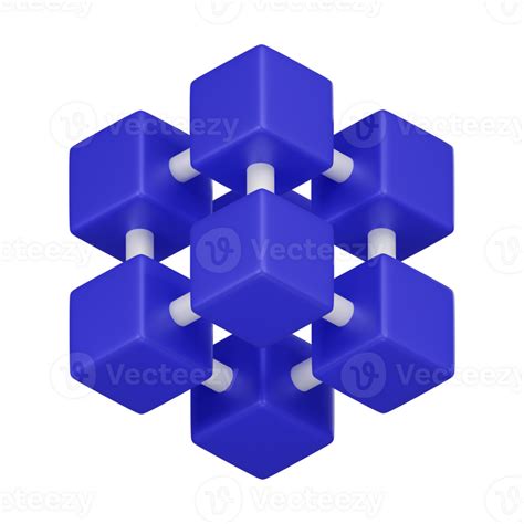 Digital Block 2x2 Cloud Package 3d Icon 41309951 Png