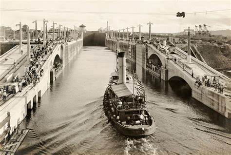 Picture Archive Building The Panama Canal 1900s National Geographic