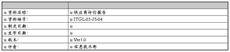 供应商年度评价报告八篇 范文118