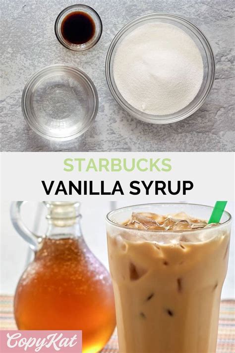 What Is Starbucks Vanilla Syrup At Raymond Eudy Blog