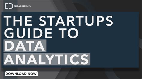 Data Analytics For Startups Engaging Data